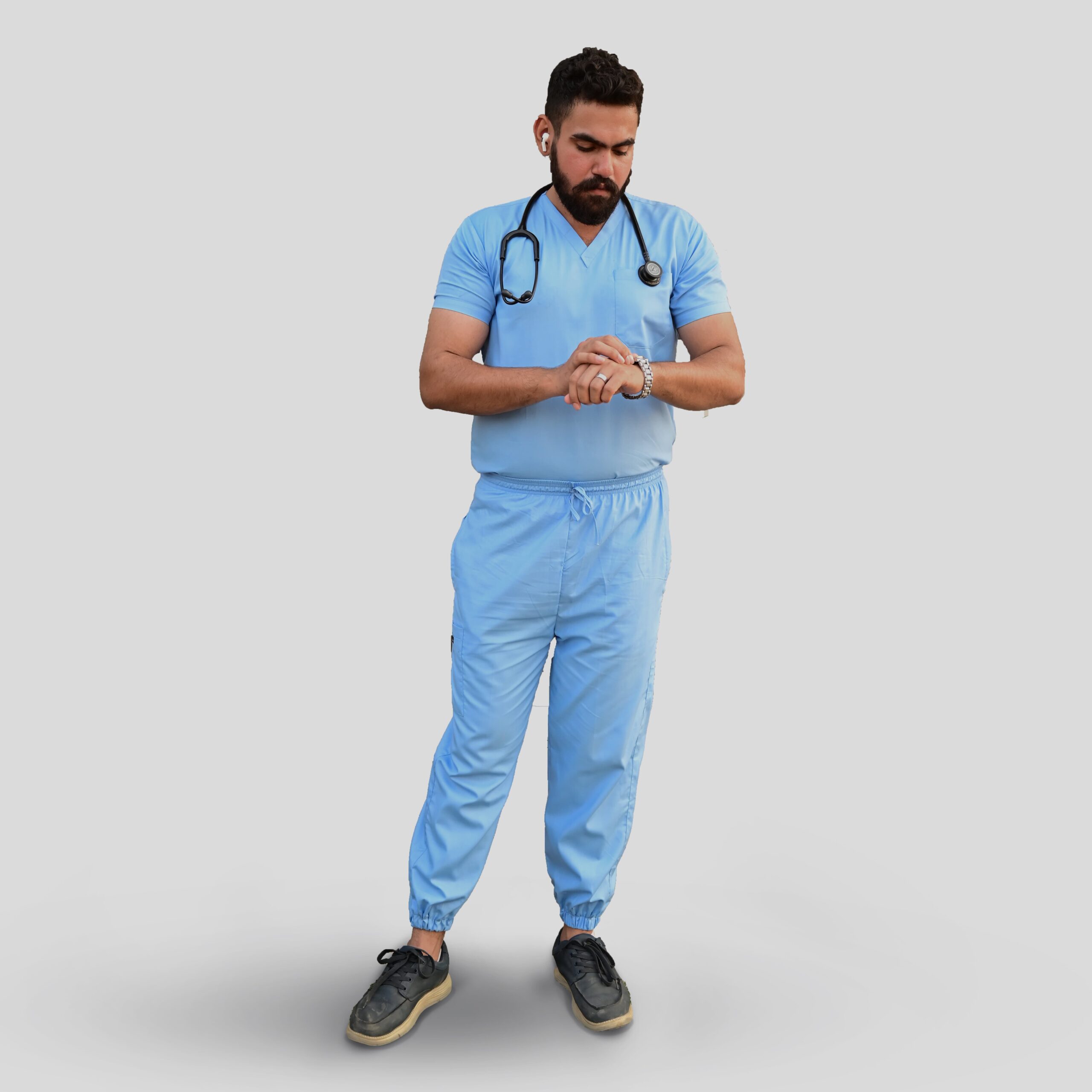 Tucked-In 5-Pocket BodySuit Scrub - Scrubbers.med