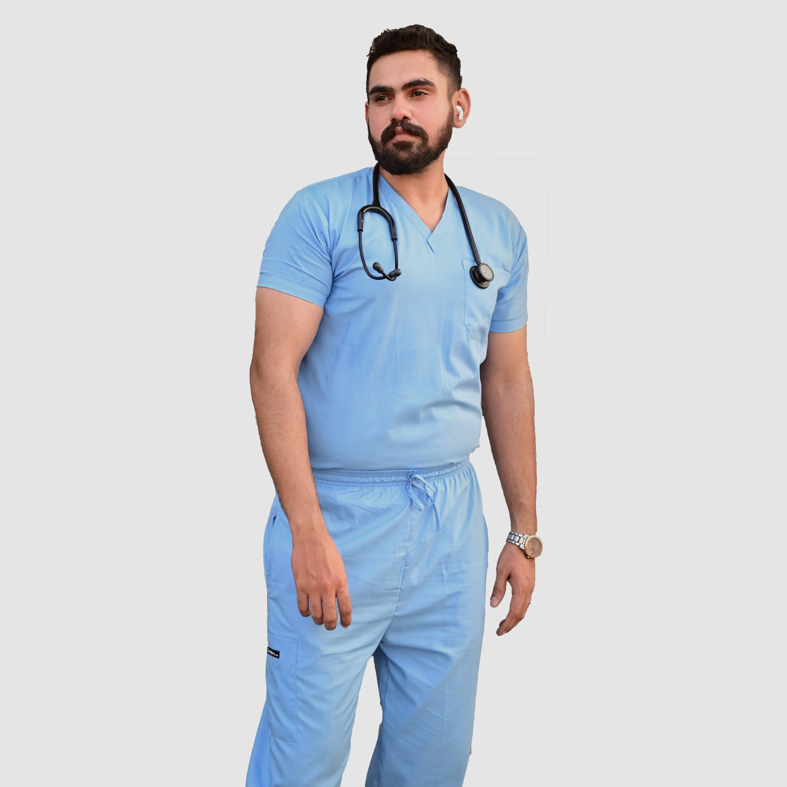 Tucked-In 5-Pocket BodySuit Scrub - Scrubbers.med