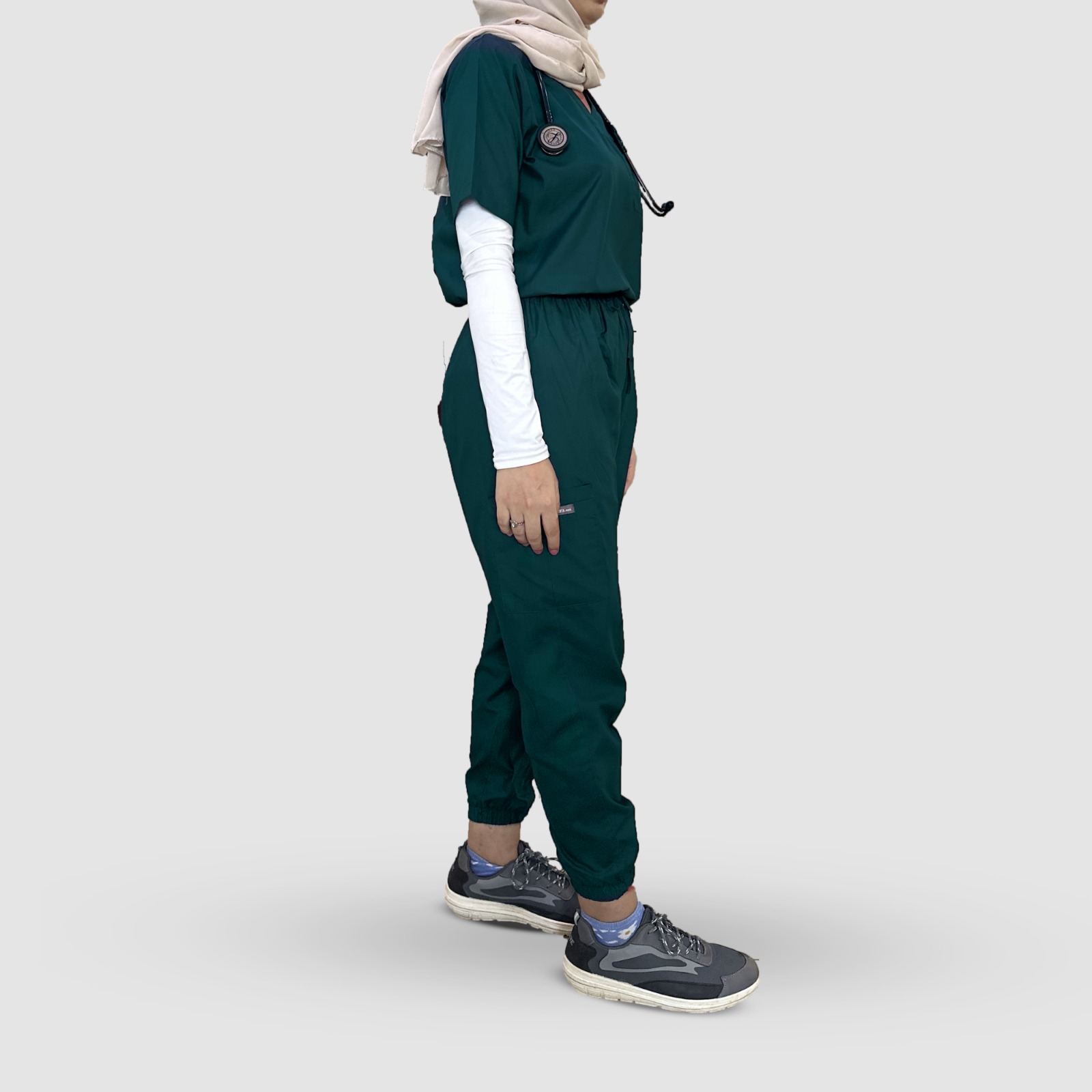 Tucked-In 5-Pocket BodySuit Scrub - Scrubbers.med